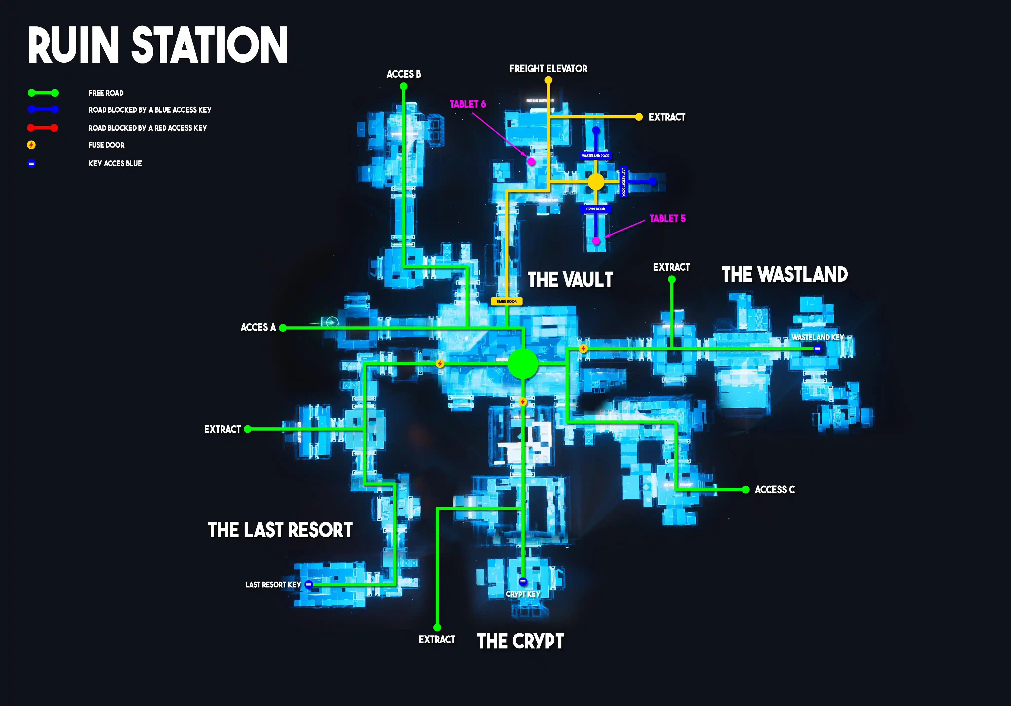 Contested Zone Maps